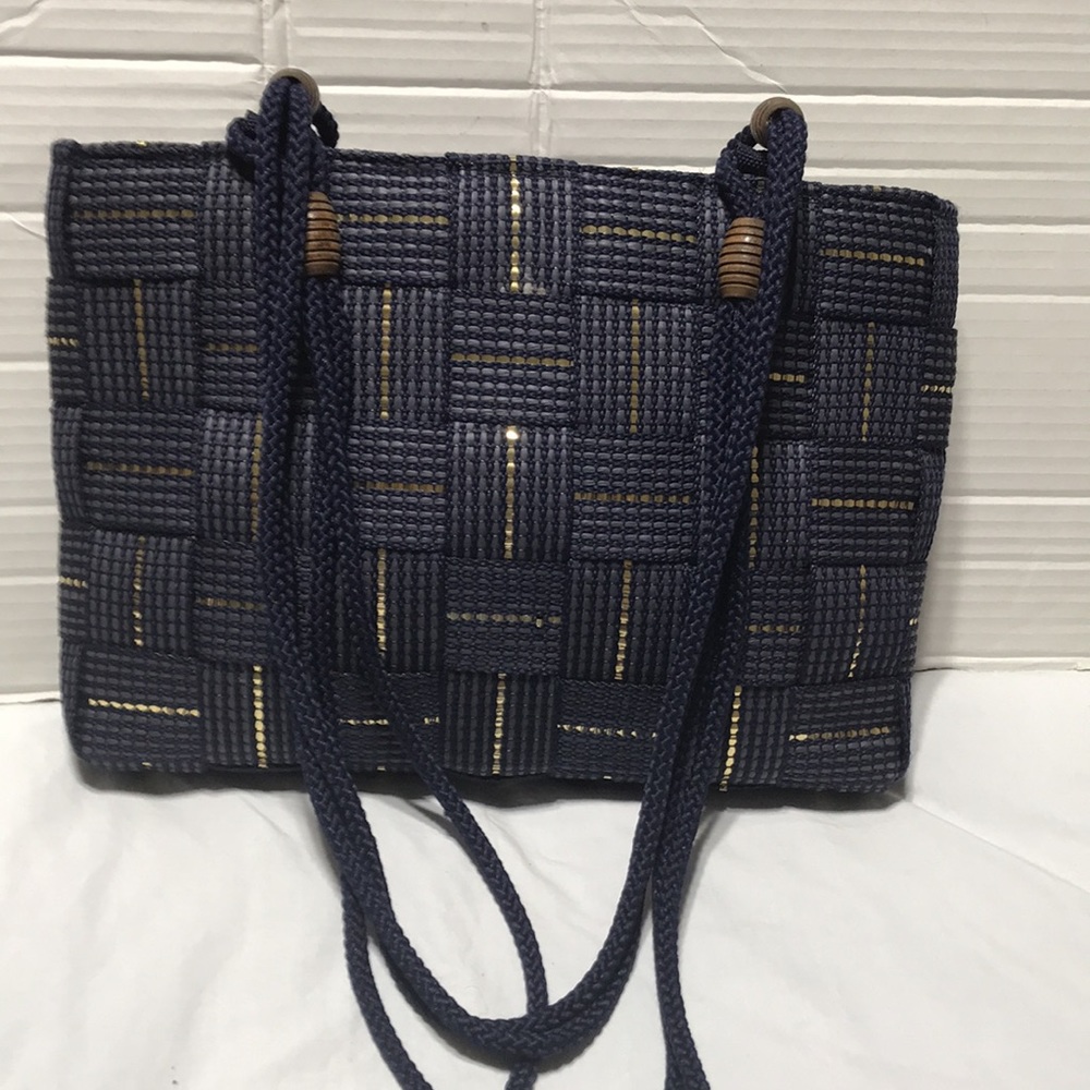Warren Reed Made In Italy Raffia Shoulder Bag. Euc - Gem